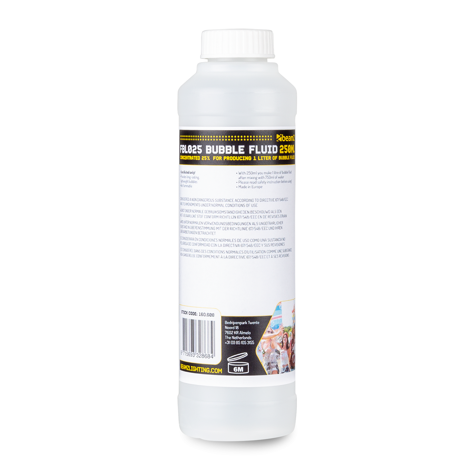 FBL025 Bubble Fluid concentrate 25% - beamZ