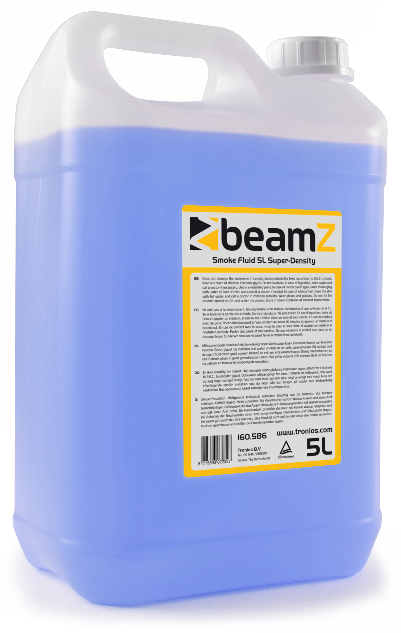 FSMF5D Smoke Fluid 5L Super-Density - beamZ
