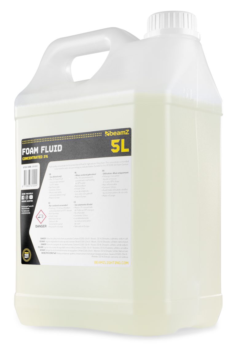 FFL5 Foam Fluid 5L Concentrated - beamZ