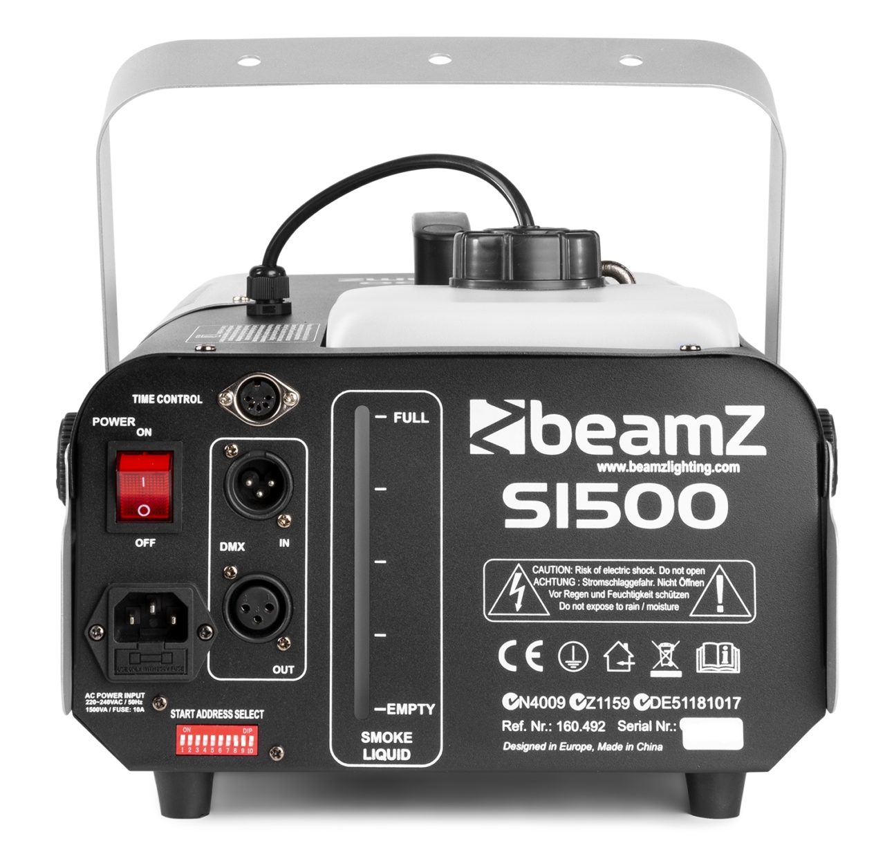 S1500 Smoke Machine DMX with Timer control - beamZ