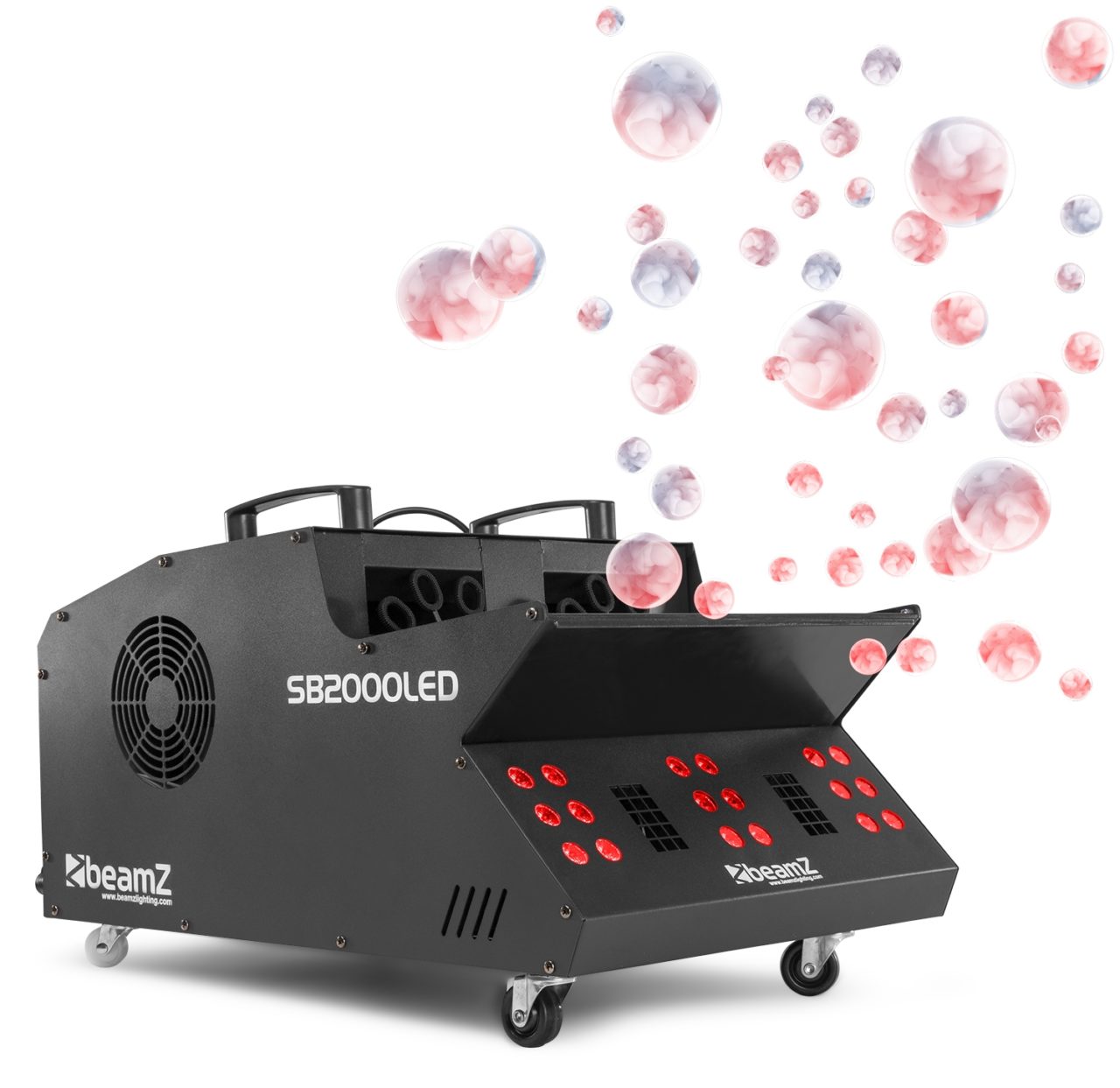 SB2000LED Smoke & Bubble Machine RGB LEDs - beamZ
