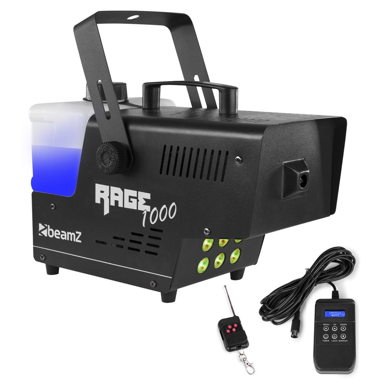 Rage 1000LED Smoke Machine with Timer Control - beamZ