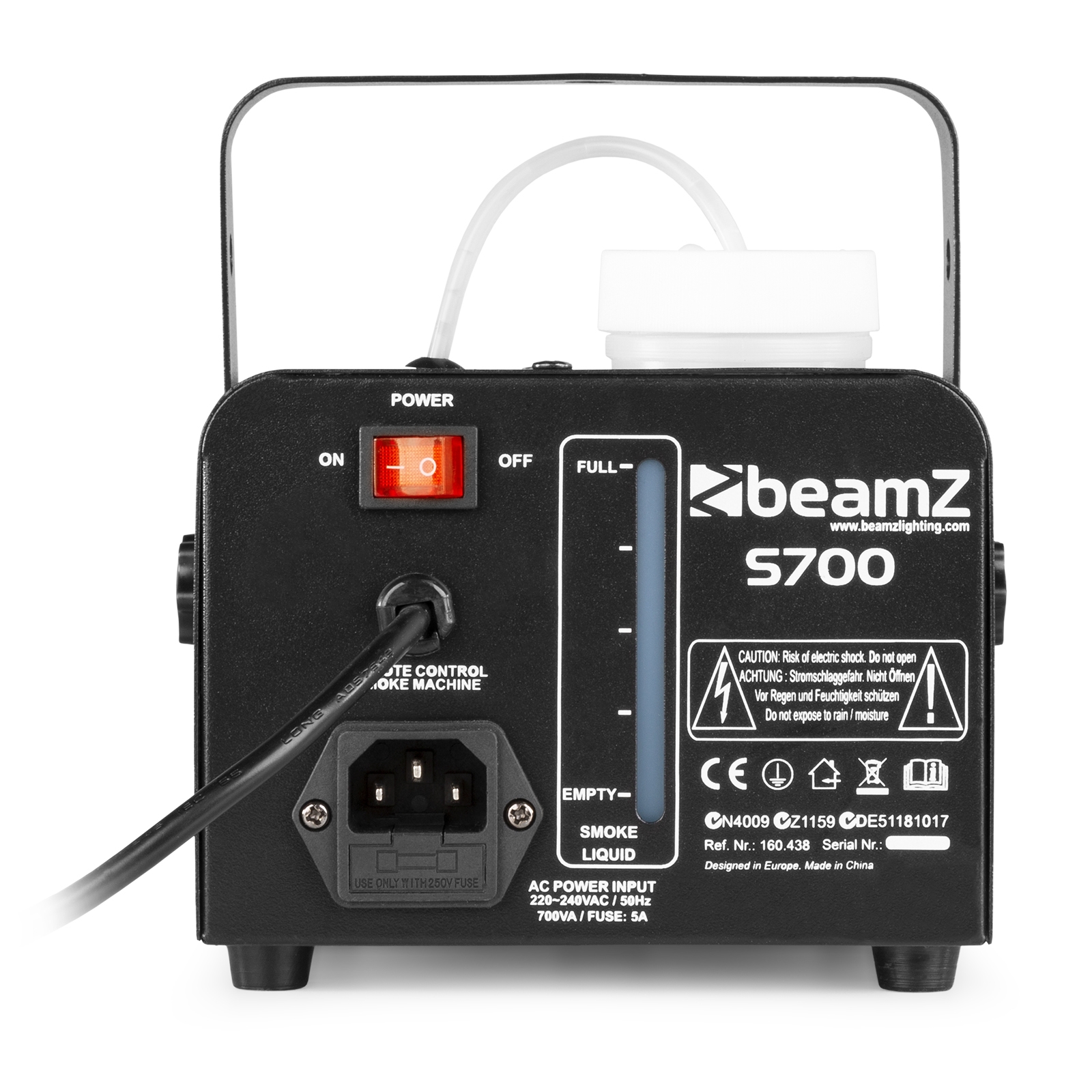 S700 Smoke Machine including fluid - beamZ