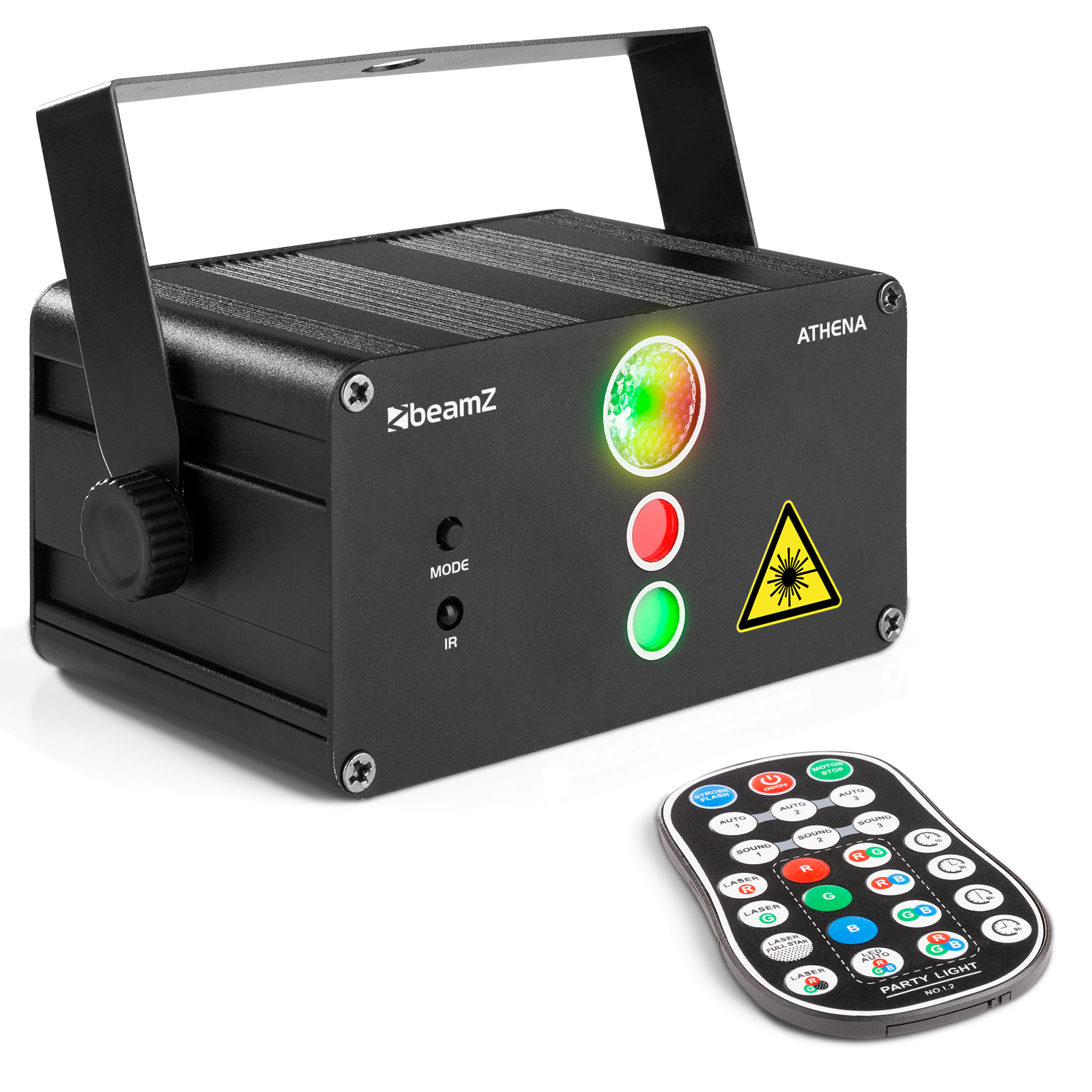 Athena RG Gobo Laser System with Battery - beamZ