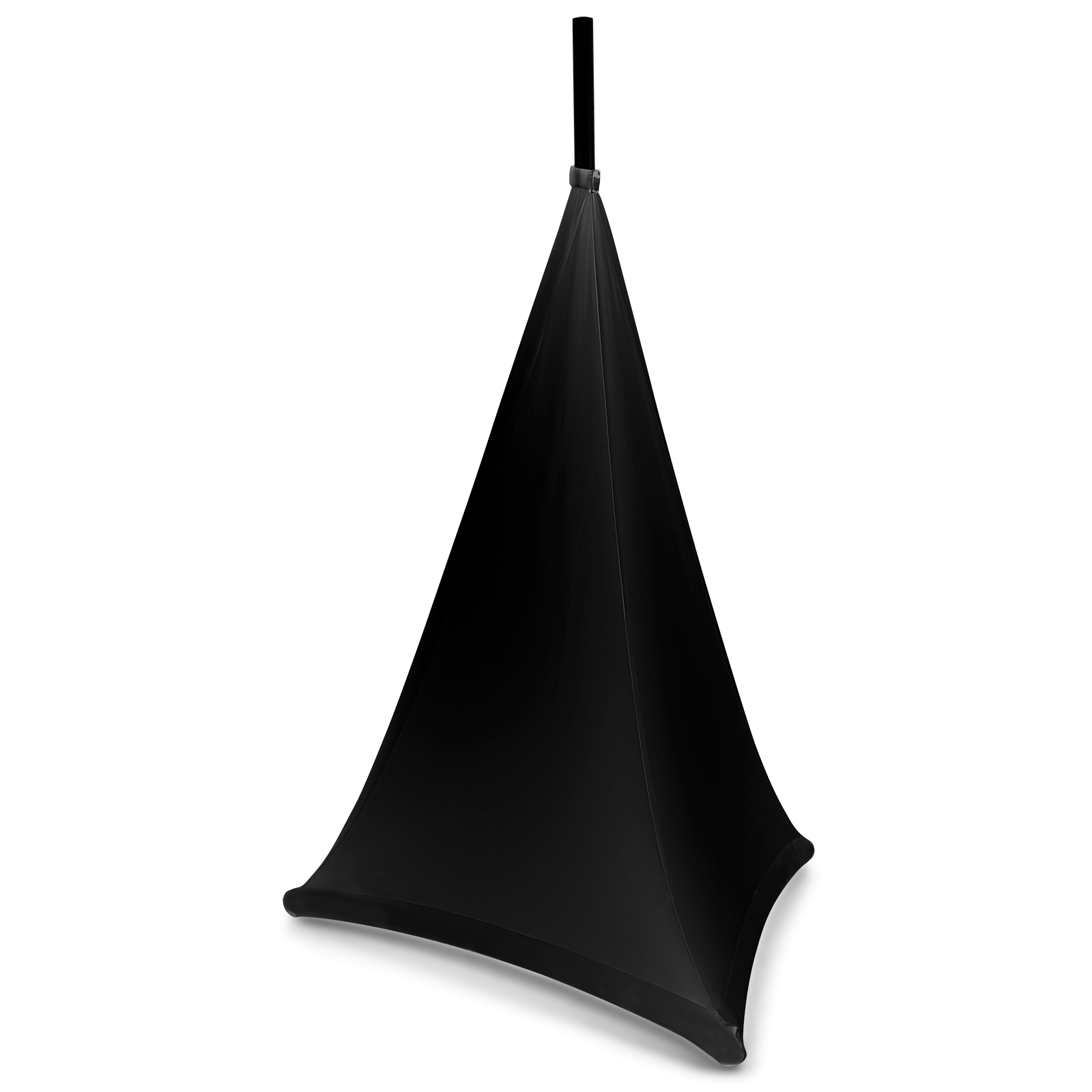 LSS07B Speaker stand cover black 70cm - beamZ